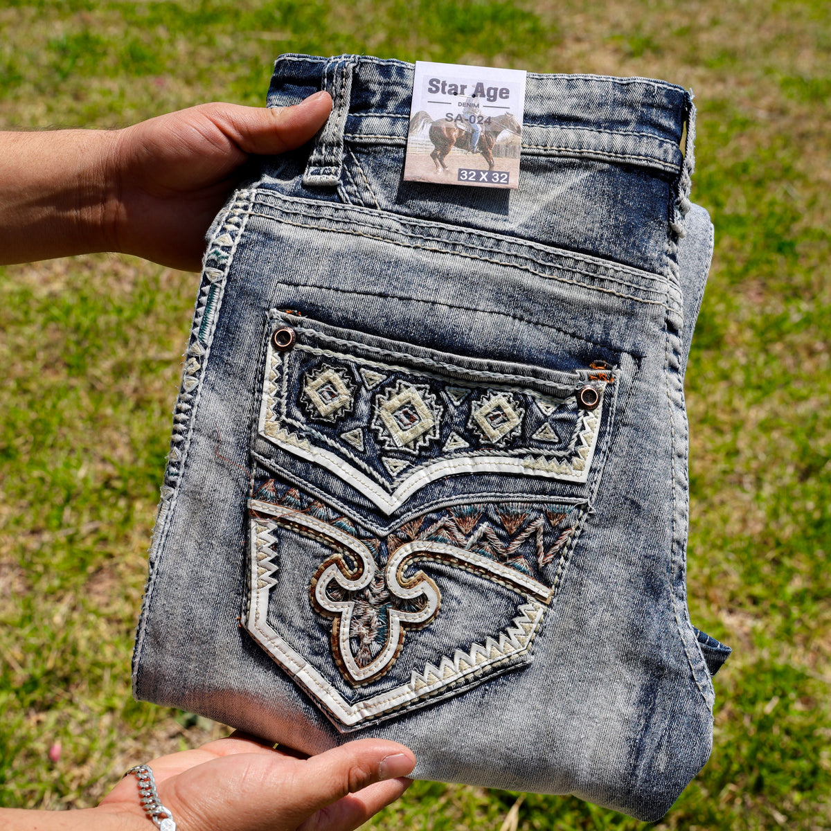Men’s SA-024 Boot Cut Blue Jean – Texas Boot Ranch